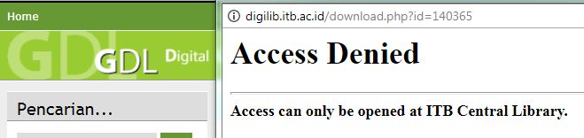 Kebijakan Akses Digilib ITB - Perpustakaan ITB