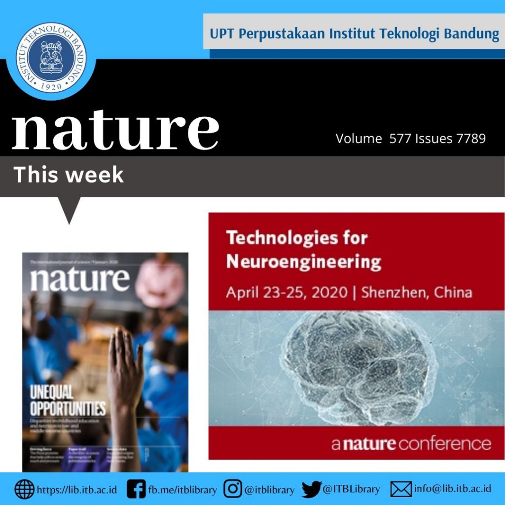 Journal Nature Volume 577 Issue 7789 - Perpustakaan ITB