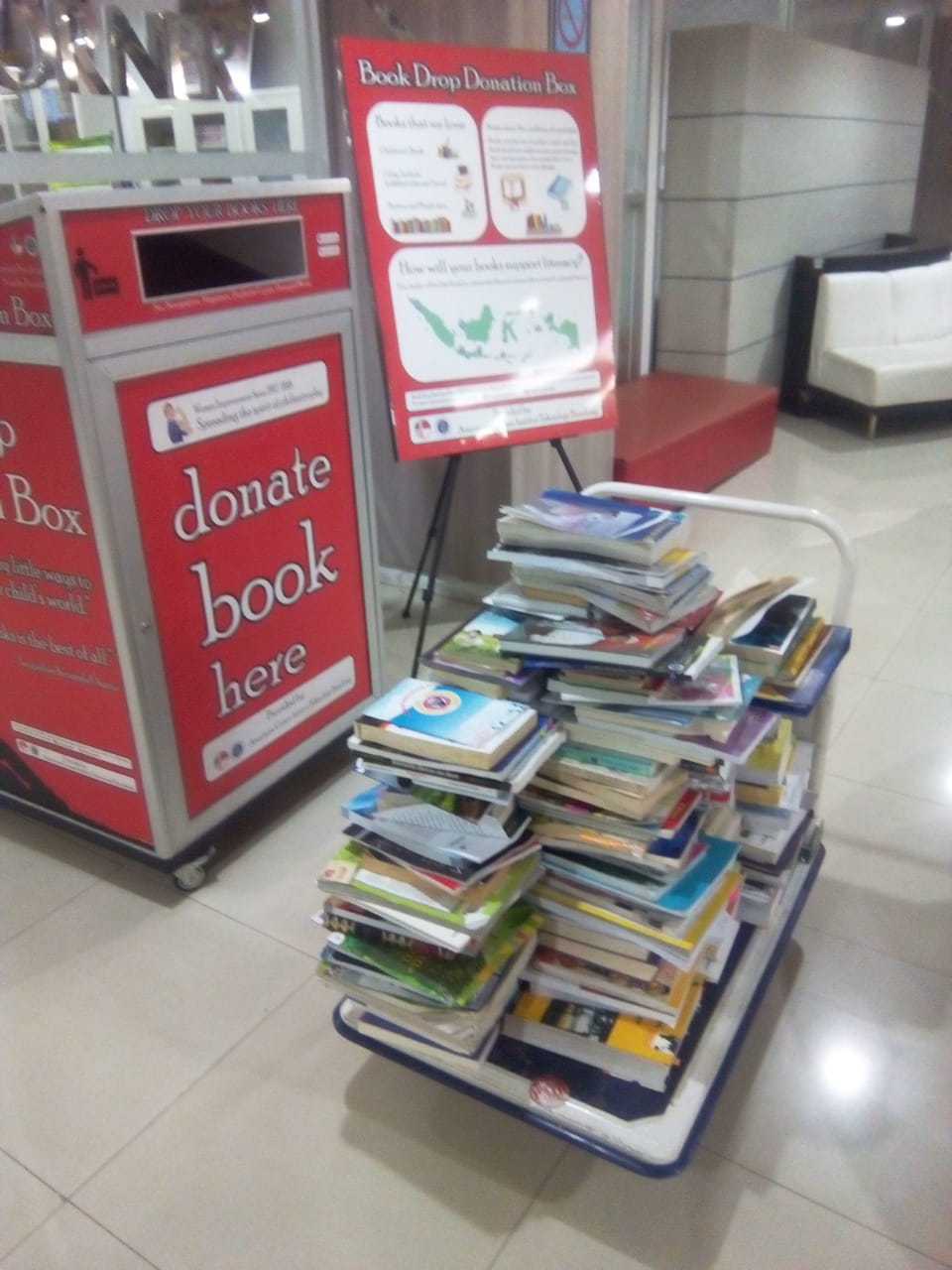 Pembukaan Book Drop Donation Box - Perpustakaan ITB