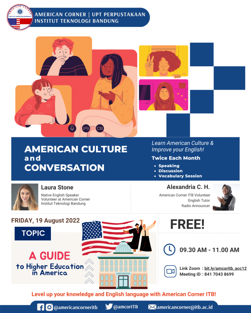 American Culture and Conversation: A Guide to Higher Education in ...